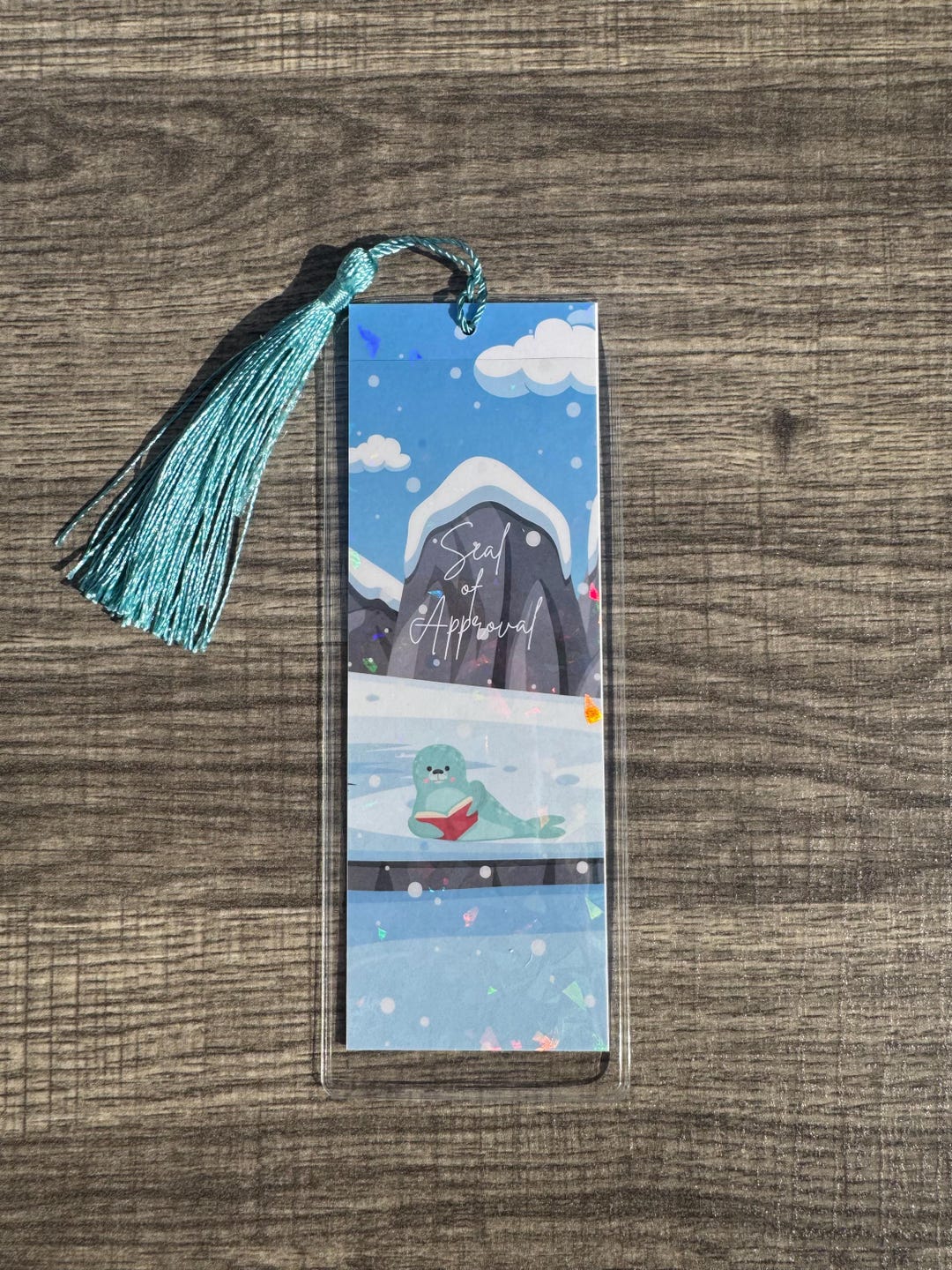 Seal of Approval Bookmark - Super Cute Seal Reading a Book - Sealing ...