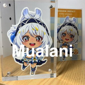 Genshin Impact Vinyl Chibi Stickers With Glittery Phototop Kinich ...