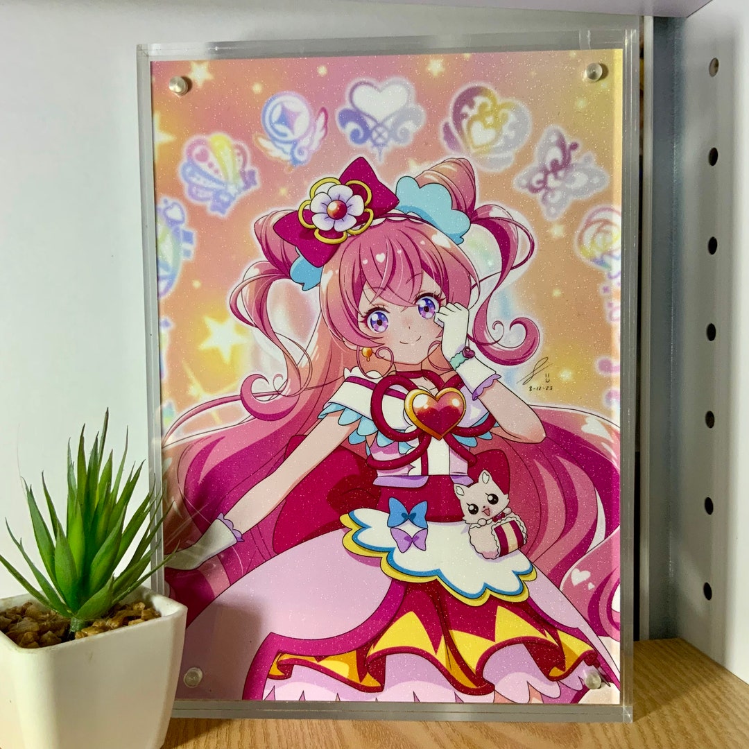 Precure Art Prints With Glittery Phototop Precious Sky - Etsy