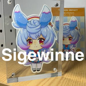 Genshin Impact Vinyl Chibi Stickers With Glittery Phototop Kinich ...