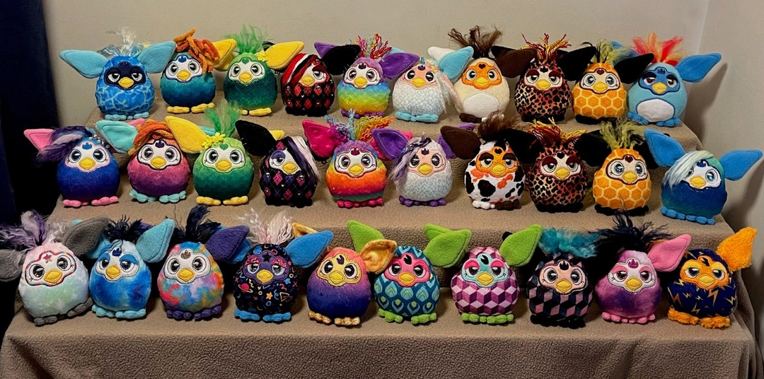 Furby Inspired Plush - Etsy