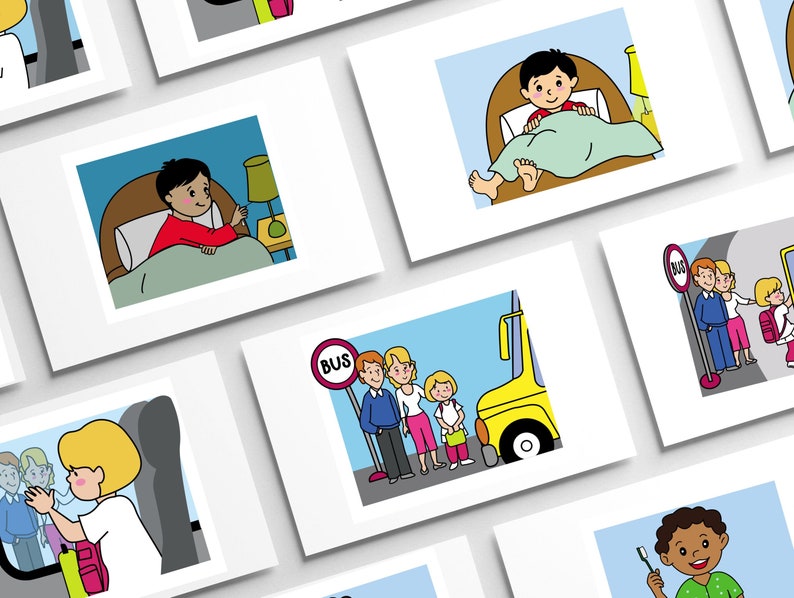 Sequencing Materials 4 Picture Sequencing Card | Flash Cards ...