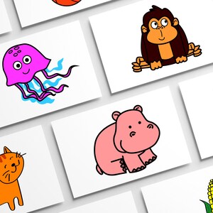 Flash Cards Printable 100 Common Objects | Flash Cards I Assessments ...