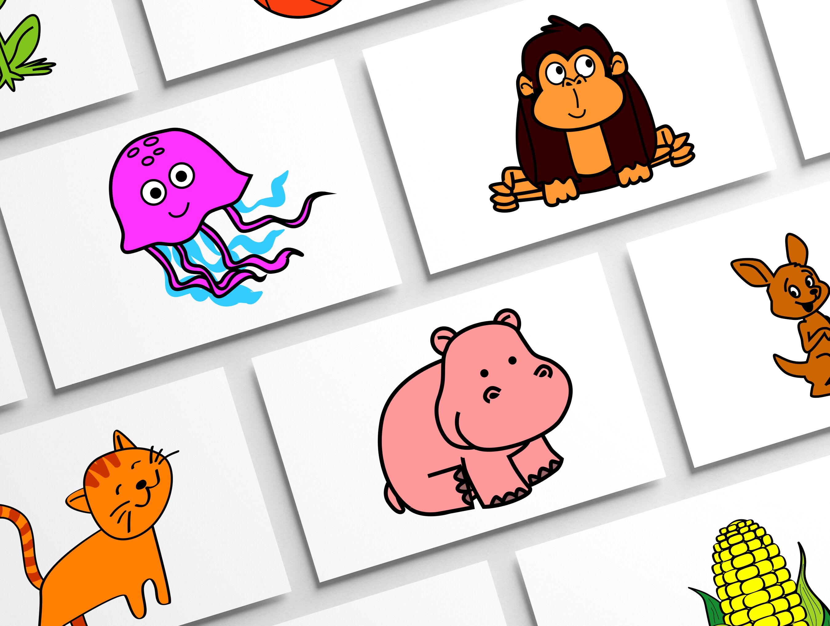 Flash Cards Printable 100 Common Objects | Flash Cards I Assessments ...