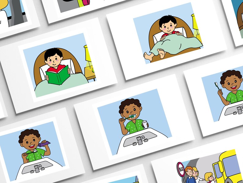 Sequencing Materials 4 Picture Sequencing Card | Flash Cards ...