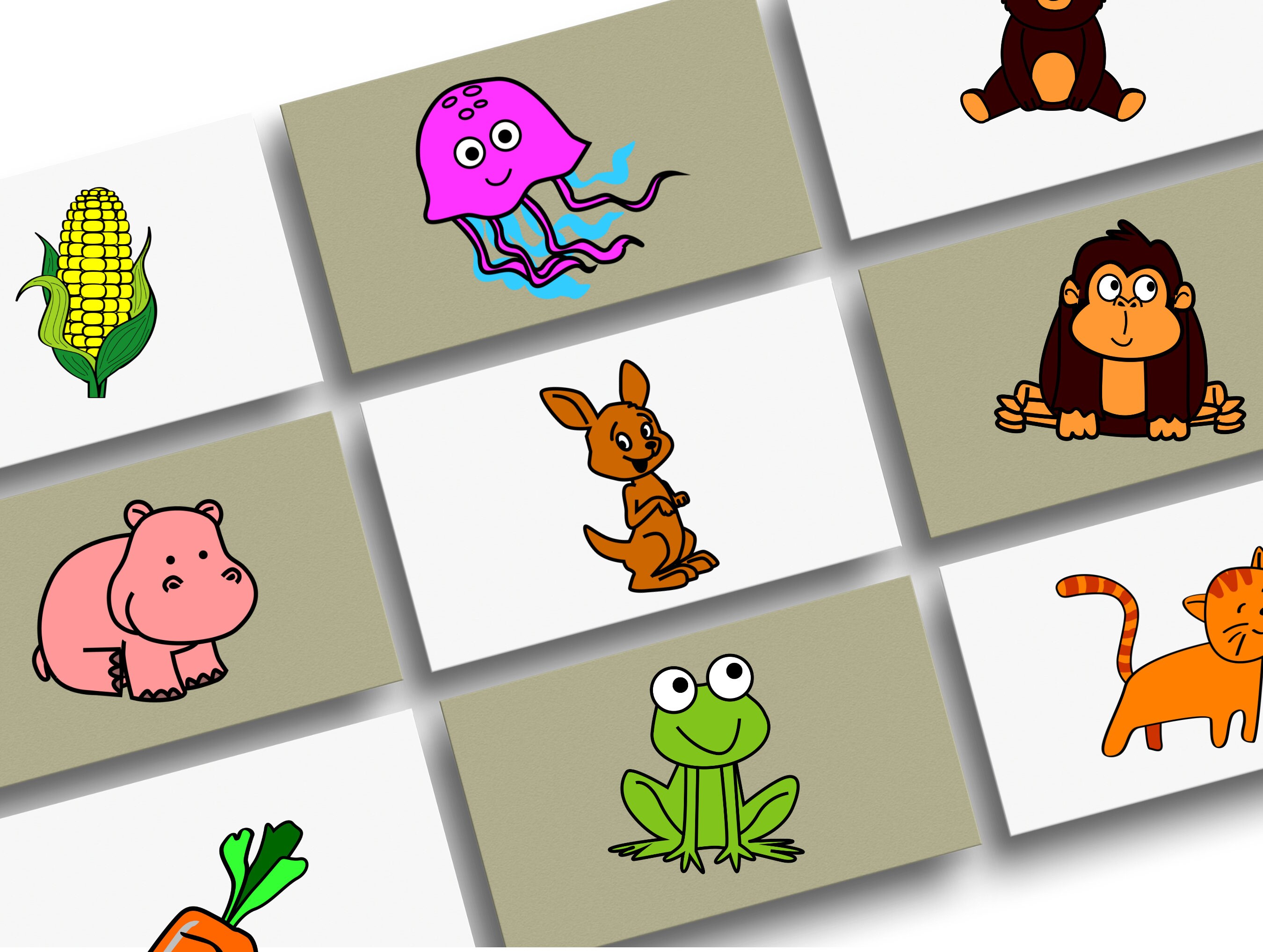 Flash Cards Printable 100 Common Objects | Flash Cards I Assessments ...