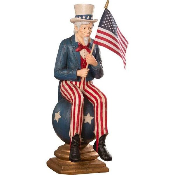 Uncle Sam Figurine - Etsy