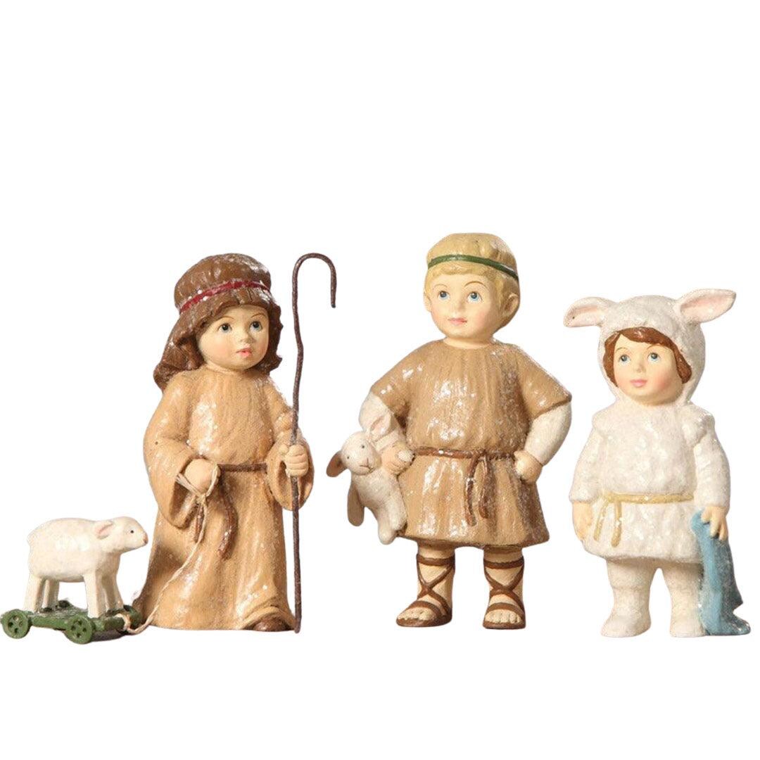 Bethany Lowe Shepherds and Lost Sheep Set of 3 - Etsy