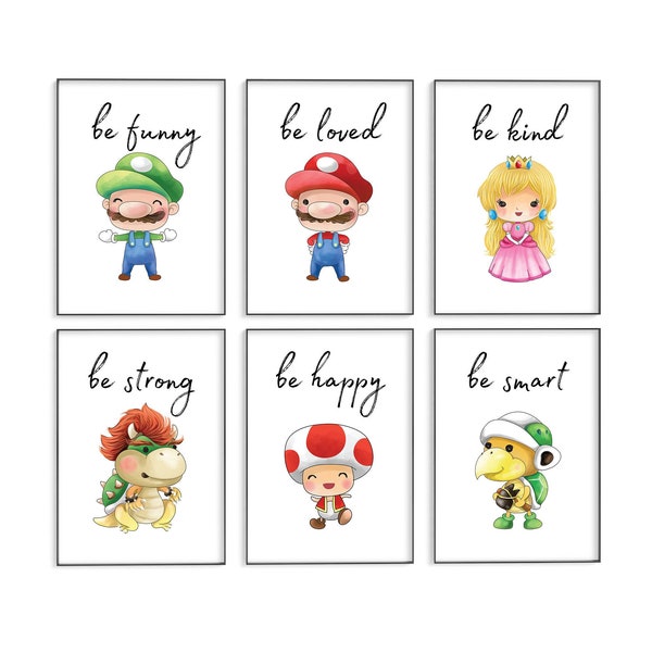 Super Mario Print - Etsy