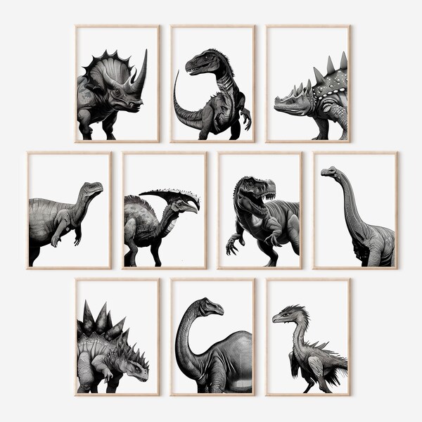 Dinosaur Print - Etsy
