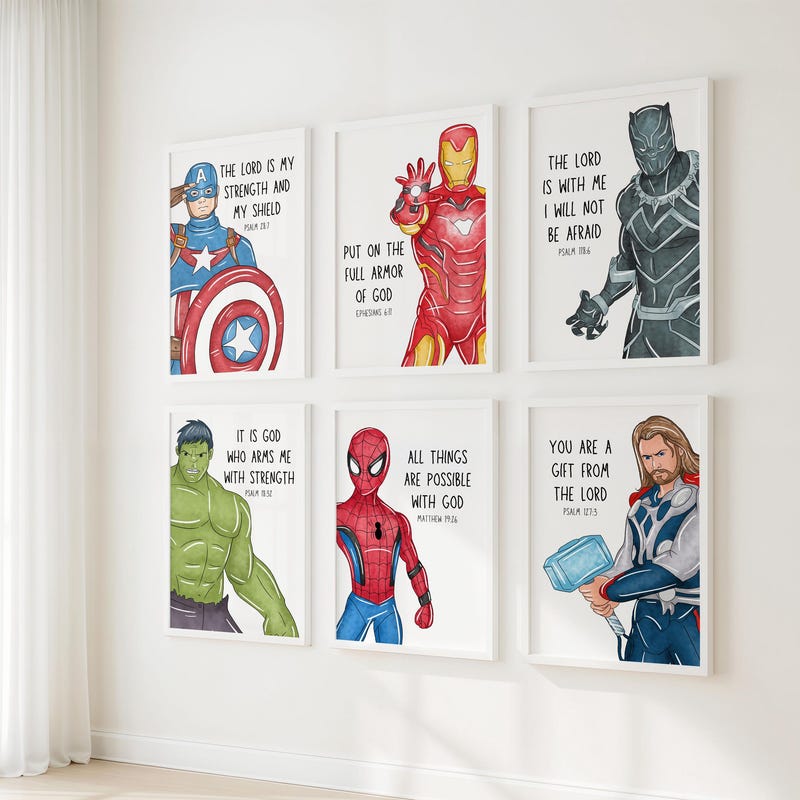 Bible Verse Art Girls - Etsy UK