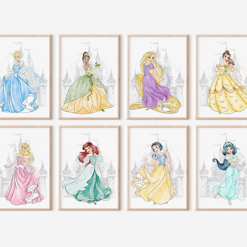 Princess Prints - Etsy