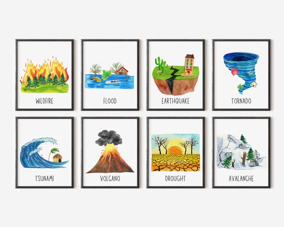 Hojas De Trabajo Sobre Desastres Naturales Trabajo Práctico De