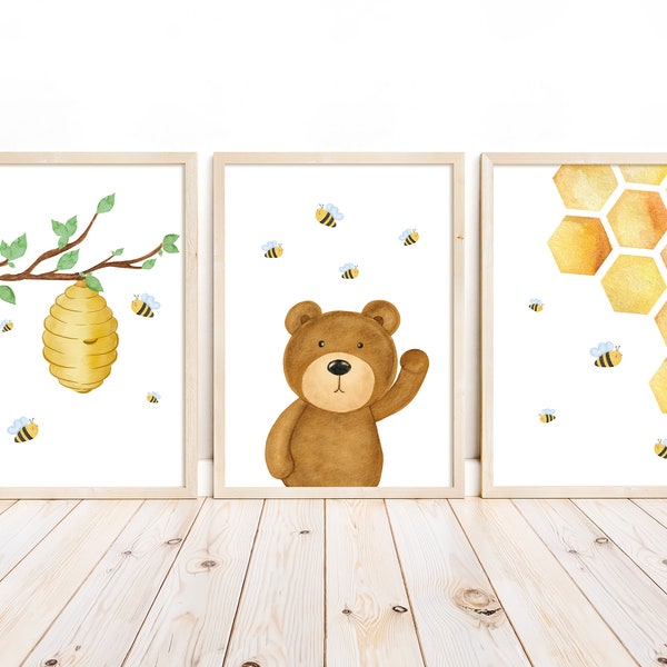 Bear and Bee - Etsy