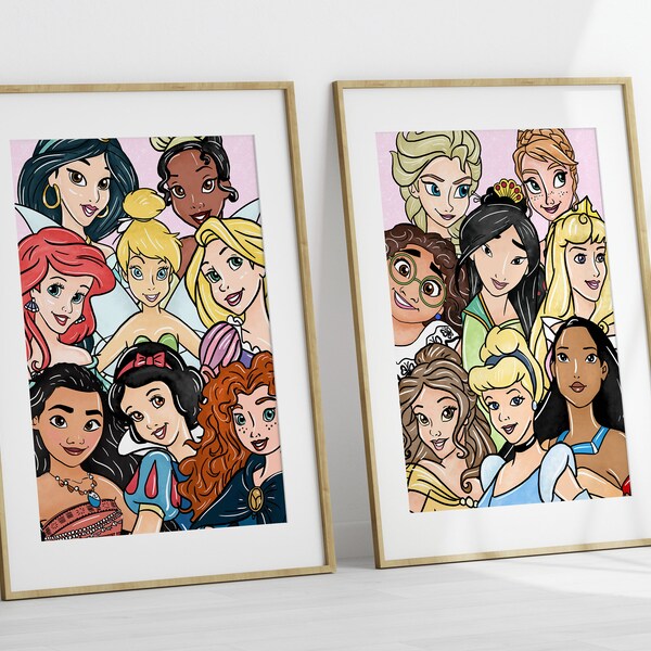 Princess Wall Art - Etsy