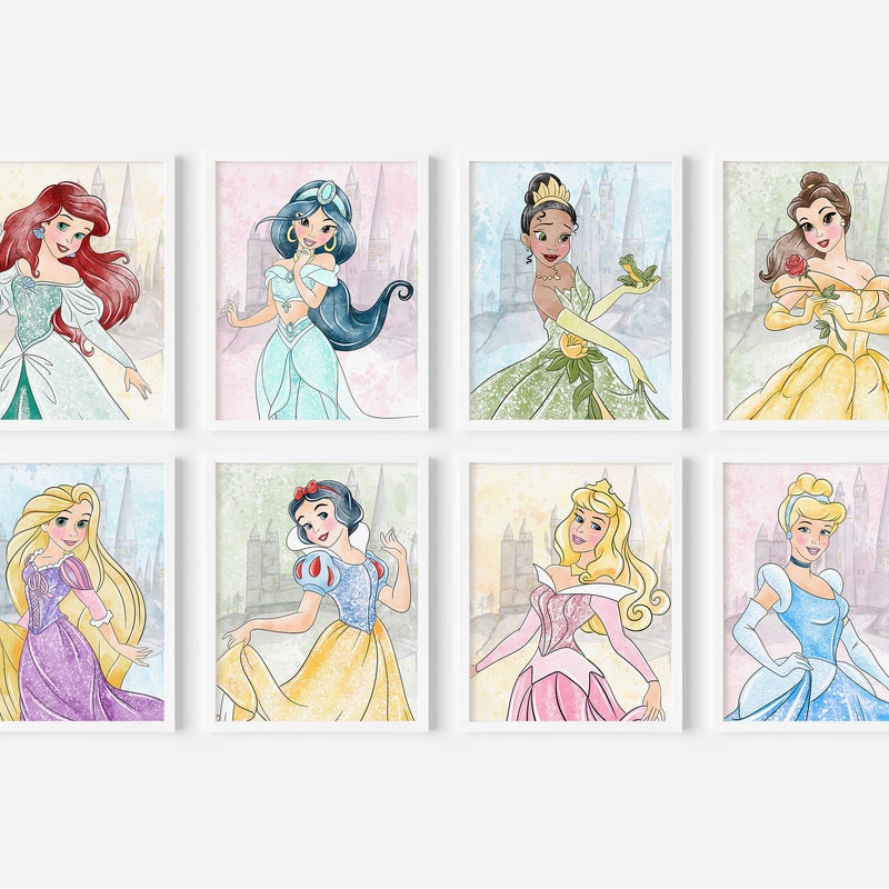 Princess Wall Art - Etsy