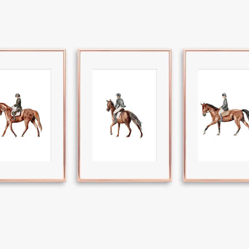 Equestrian Posters - Etsy