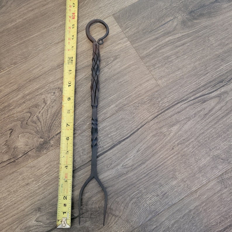 Hand Forged BBQ Fork - Etsy