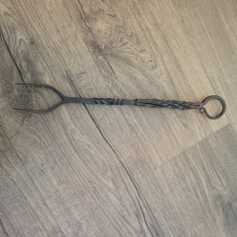 Hand Forged BBQ Fork - Etsy
