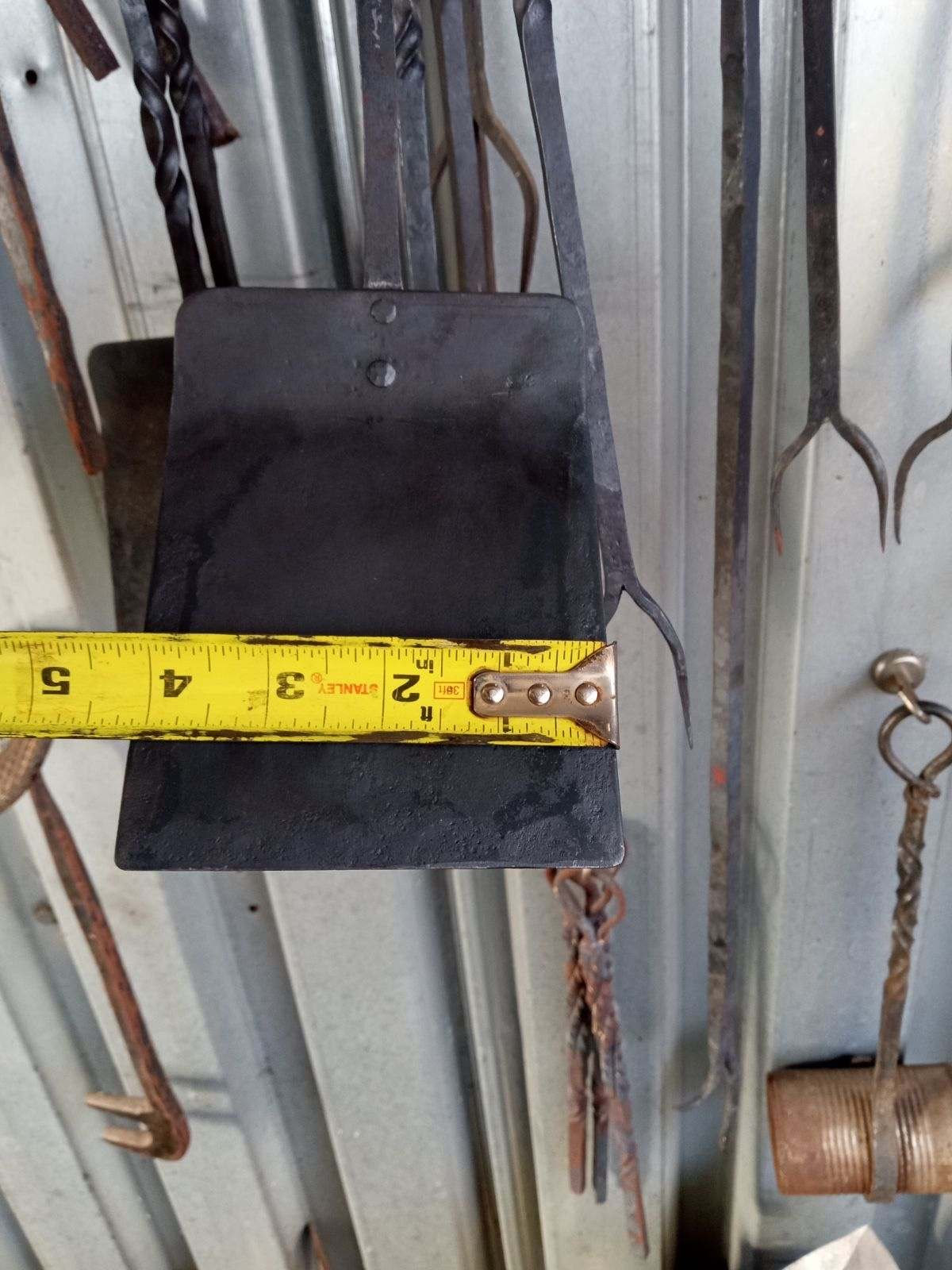 Hand Forged Barbeque Tool Set - Etsy