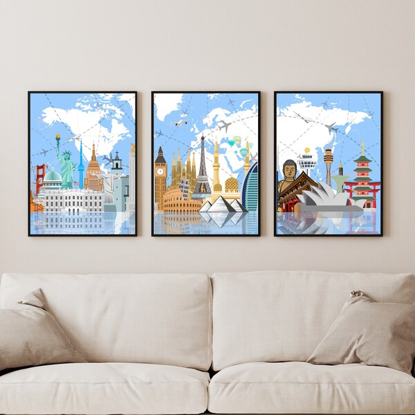 Printable Travel Art - Etsy