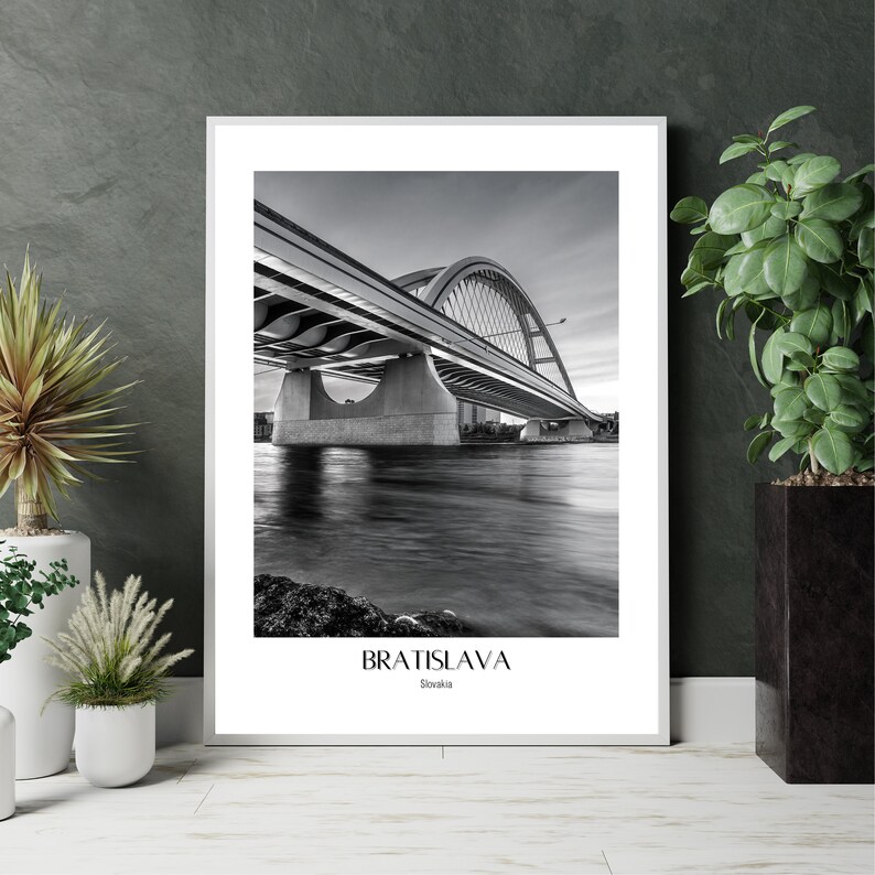 Bratislava Photo Art Printable Travel Art Home Decor Slovakia Digital ...