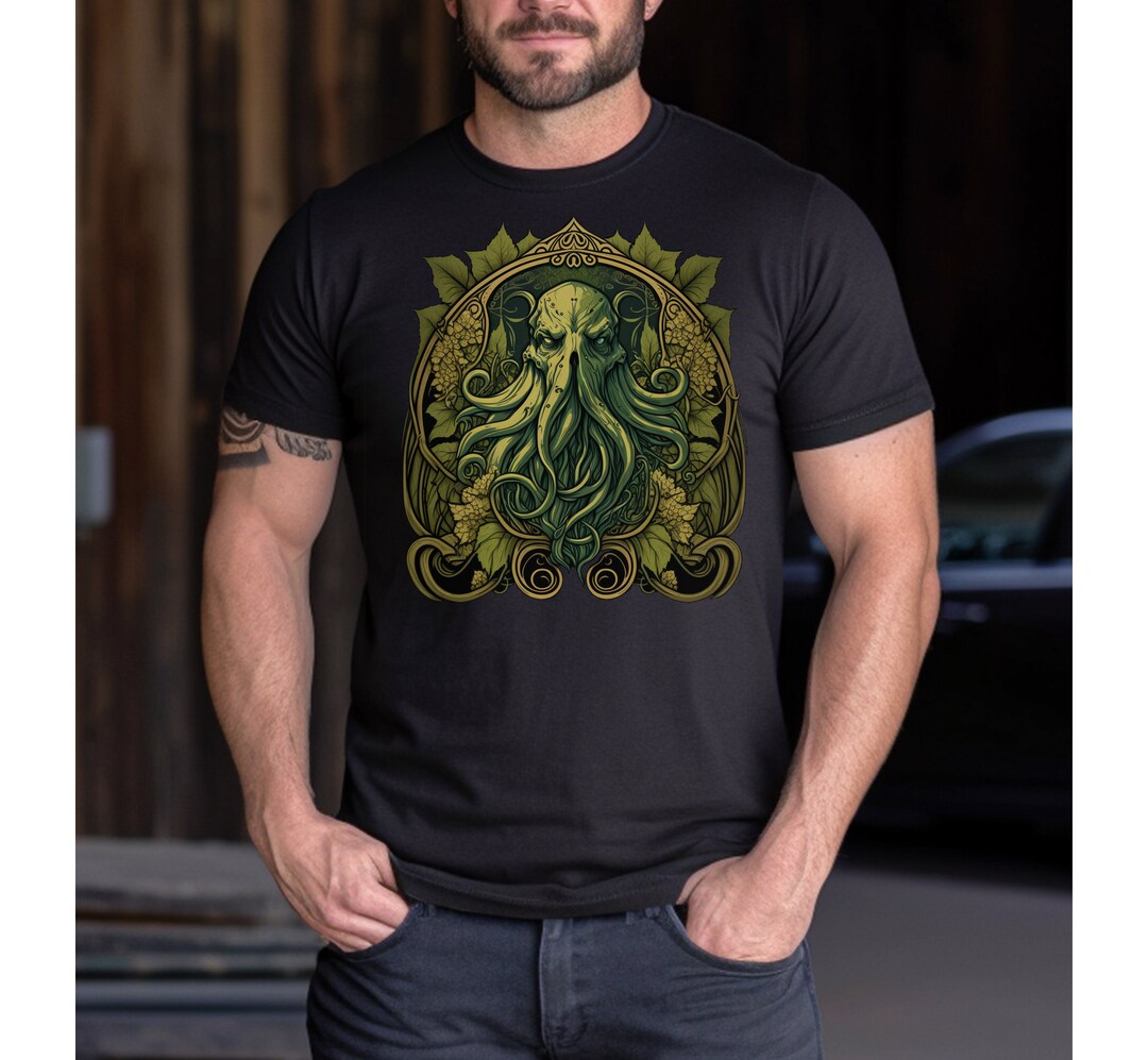 Cthulhu Tee, Cthulhu Gift, Cthulhu, Cthulhu Wear, Cthulhu Lovers, HP ...