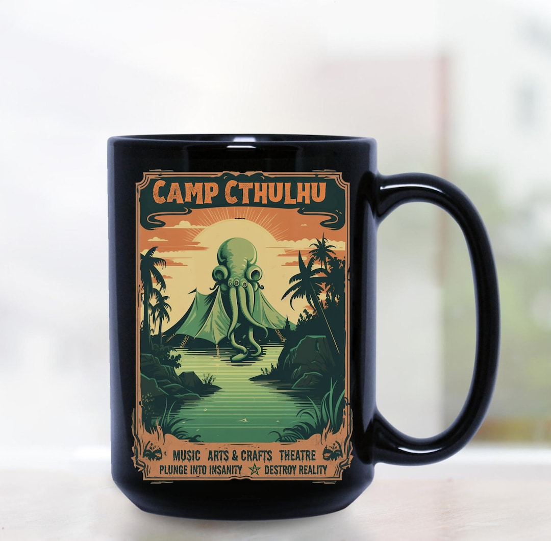 Cthulhu Gift, Cthulhu Mug, Cthulhu Coffee Cup, HP Lovecraft Mug ...
