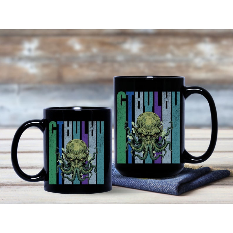 Cthulhu Mug, Cthulhu Coffee Cup, Cthulhu Gift, HP Lovecraft Mug ...