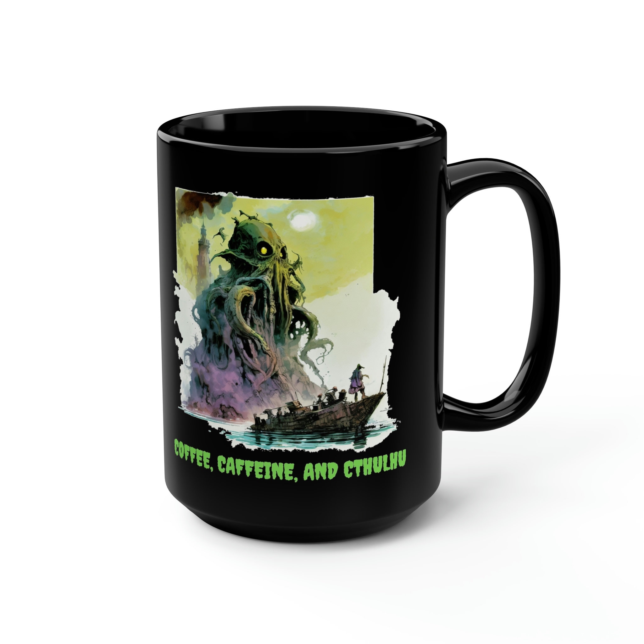 Cthulhu Mug, Cthulhu Coffee Cup, Cthulhu Gift, HP Lovecraft, Miskatonic ...
