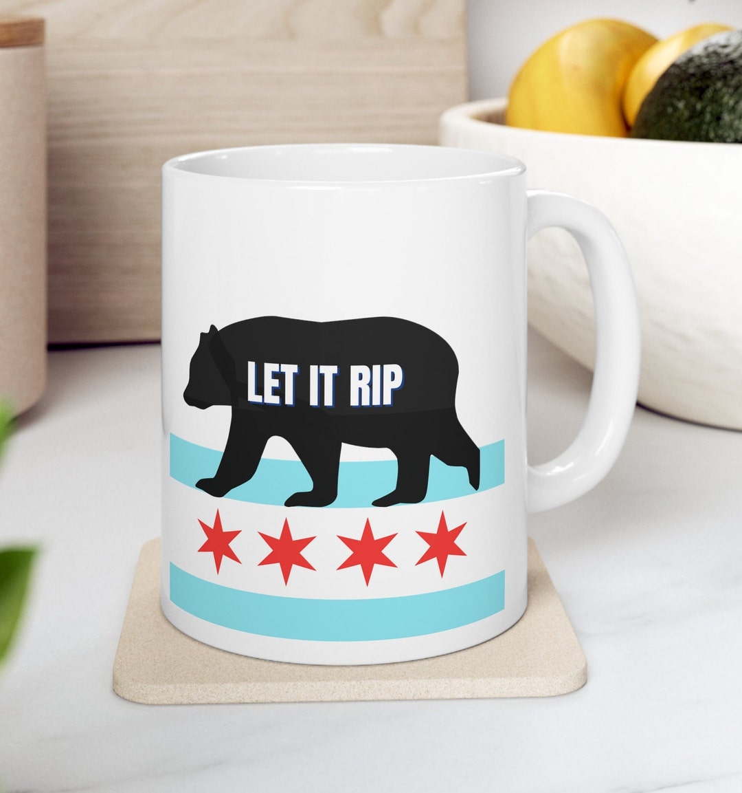 Let It Rip Mug, the Bear TV Show Mug, the Bear Homage, the Bear Hulu TV ...