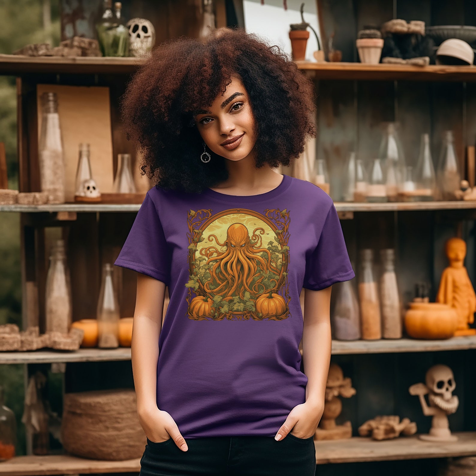 Cthulhu Tee, Cthulhu Pumpkins, Cthulhu, Halloween Cthulhu, Cthulhu ...
