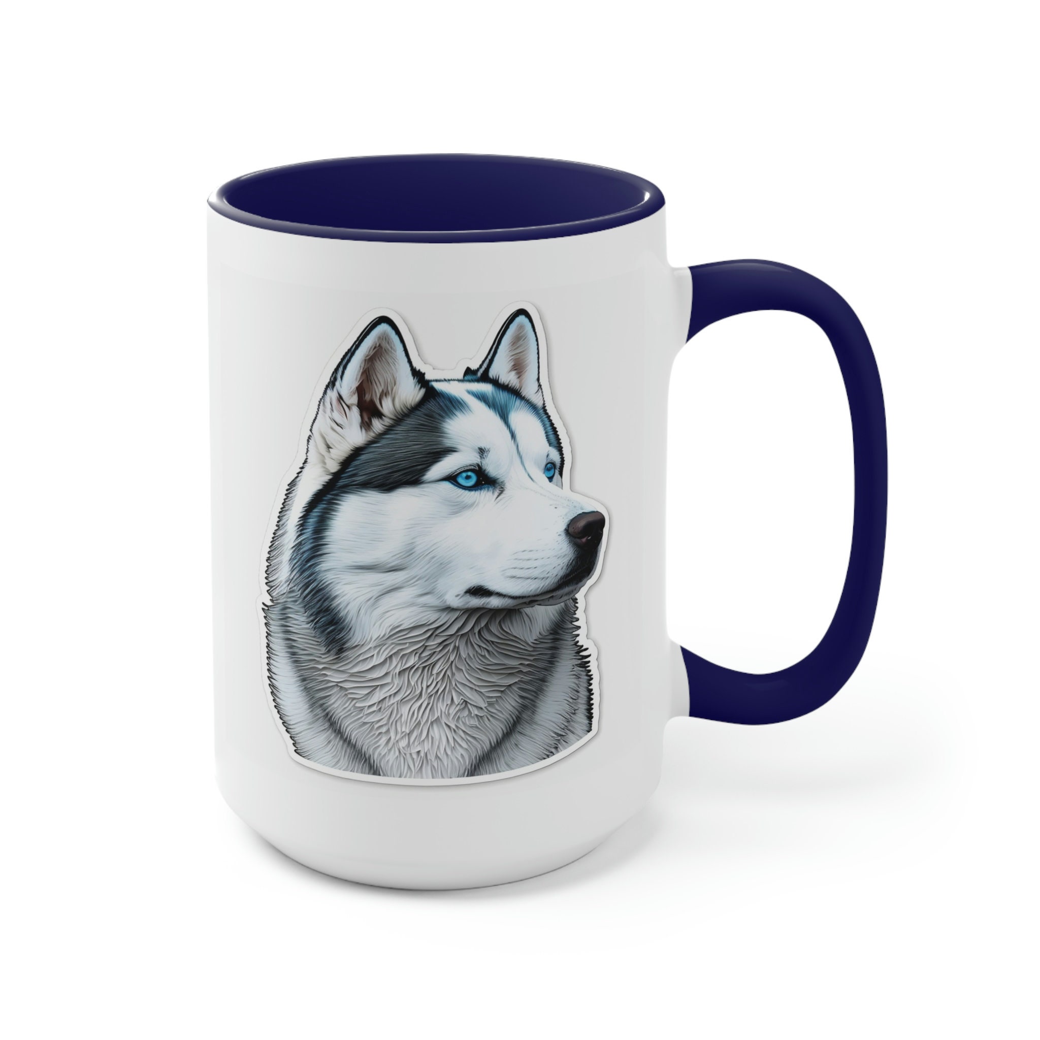 Husky Mug Husky Lover Blue Eyed Husky Husky Owner Siberian - Etsy