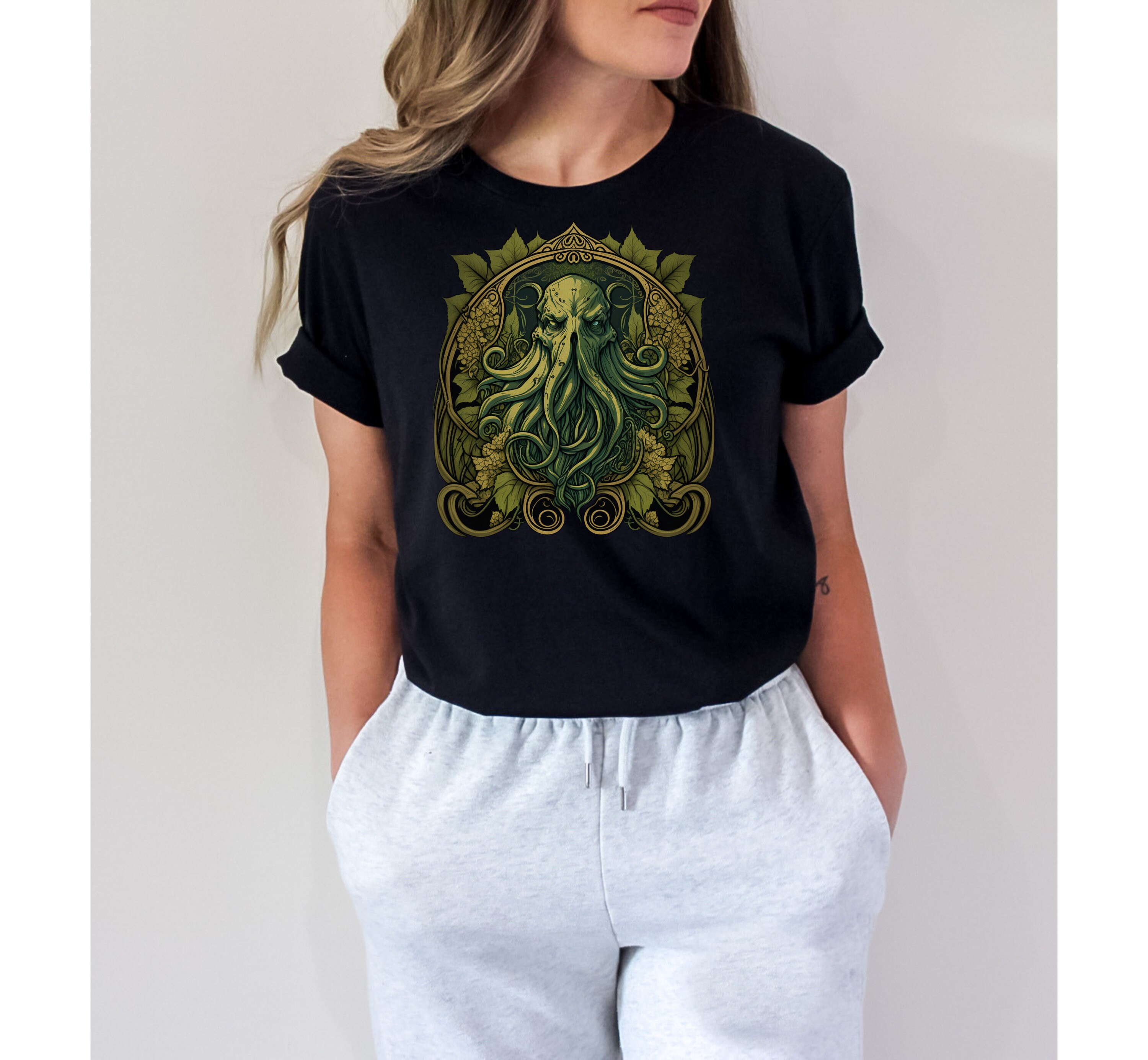 Cthulhu Tee, Cthulhu Gift, Cthulhu, Cthulhu Wear, Cthulhu Lovers, HP ...