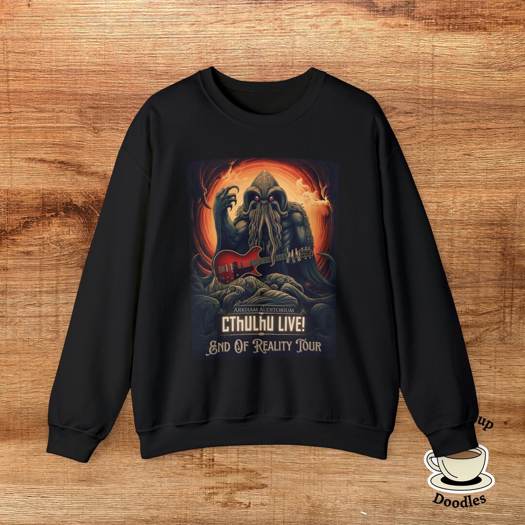 Cthulhu Sweatshirt, Cthulhu Gift, Cthulhu Clothing, Funny Cthulhu ...