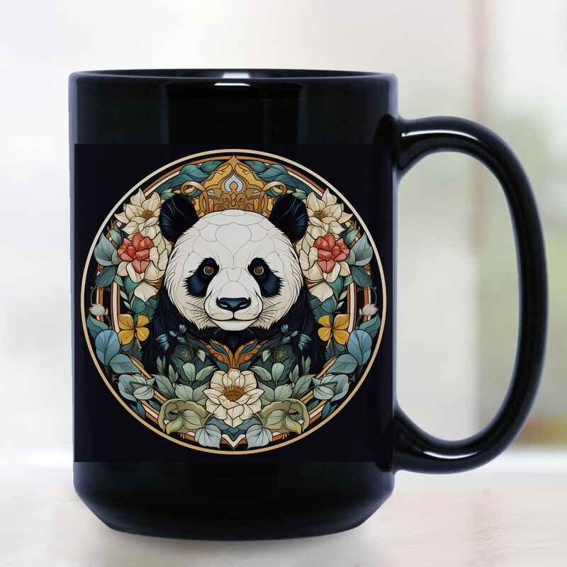 Panda Mug - Etsy