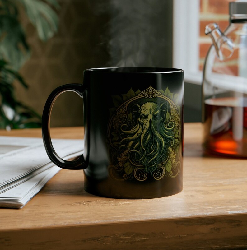 Cthulhu Coffee Cup Cthulhu Gift Cthulhu Mug HP Lovecraft - Etsy