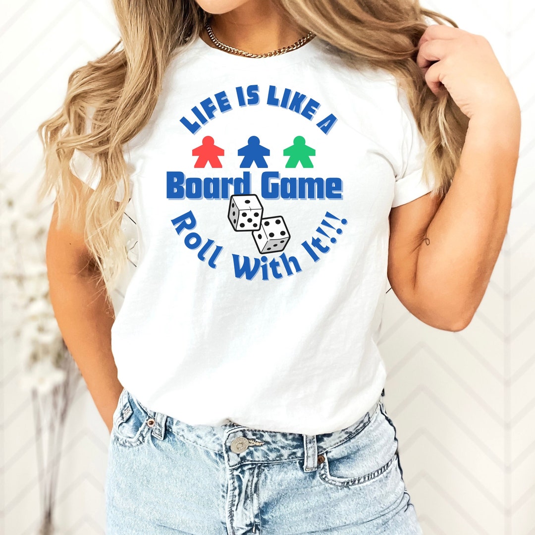 Board Game Tee, Board Game Hobby T-shirt, Board Game Lover Gift, Funny ...
