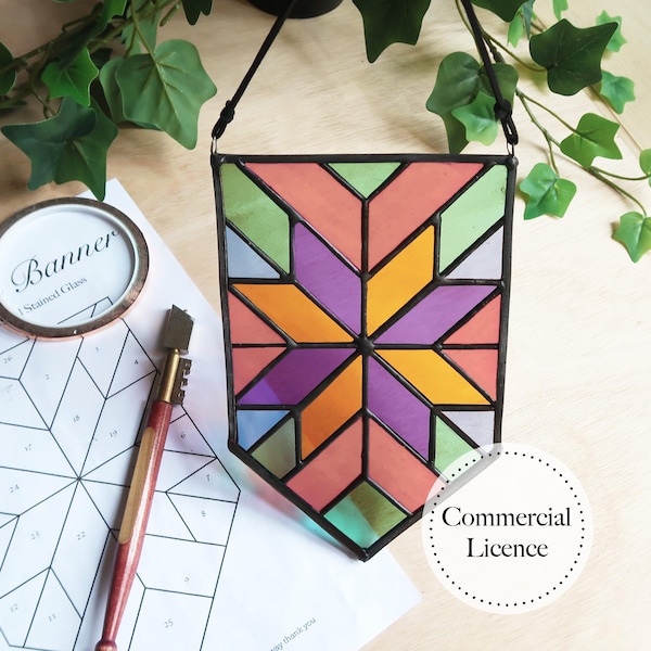 Stained Glass Barn - Etsy