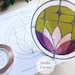 Lotus Flower Stained Glass Pattern, Beginner Stained Glass Patterns ...