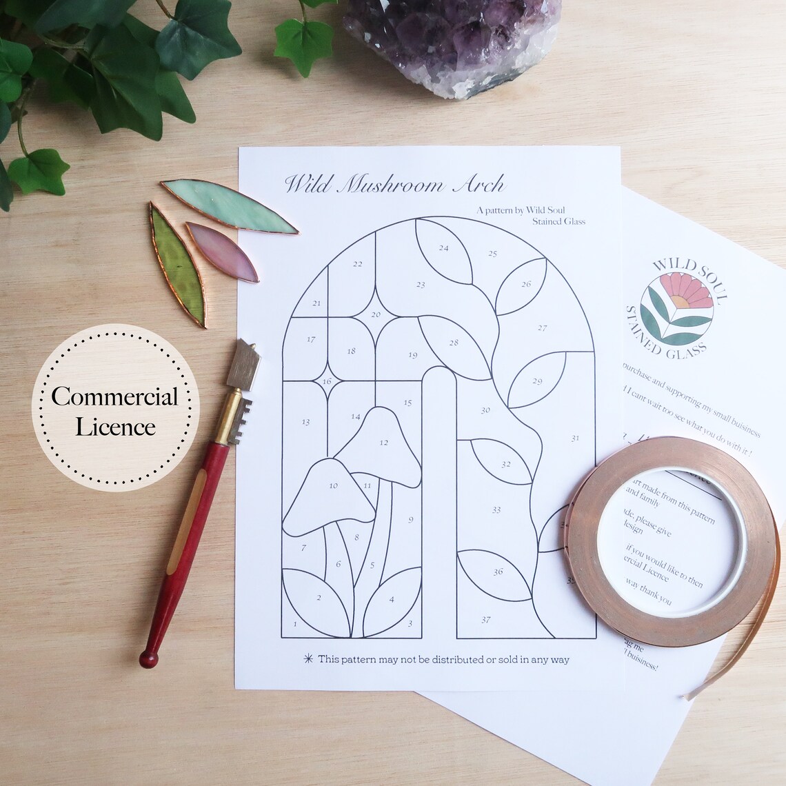 MULTIPACK X 2 Arch Stained Glass Pattern Stained Glass - Etsy UK