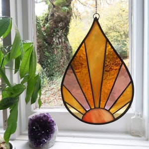 Sun Ray Stained Glass Pattern Stained Glass Patterns Digital - Etsy