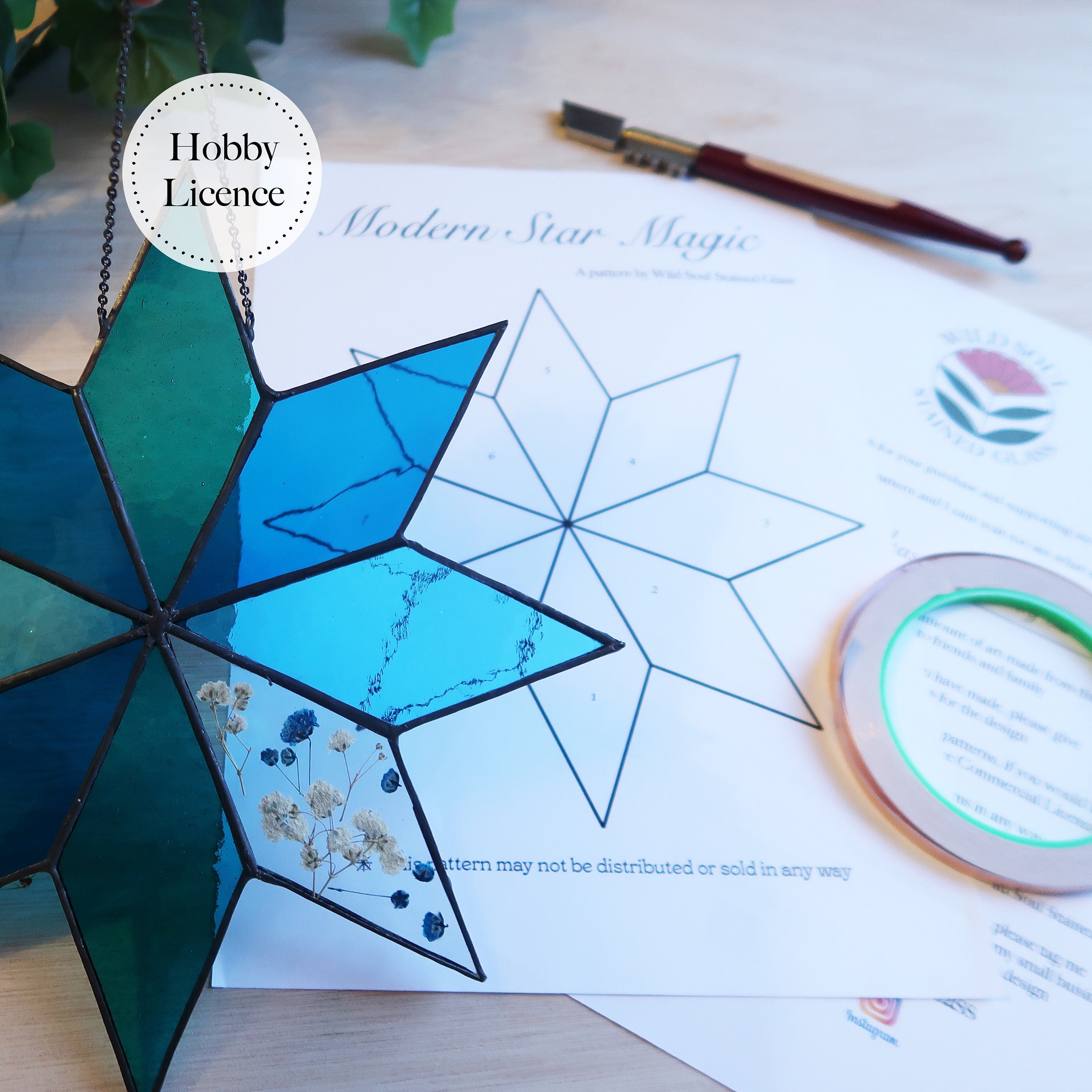 Stained Glass Pattern Stained Glass Pattern Digital - Etsy