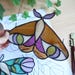 Moth Stained Glass Pattern Bundle, PDF & PNG Digital Download - Etsy