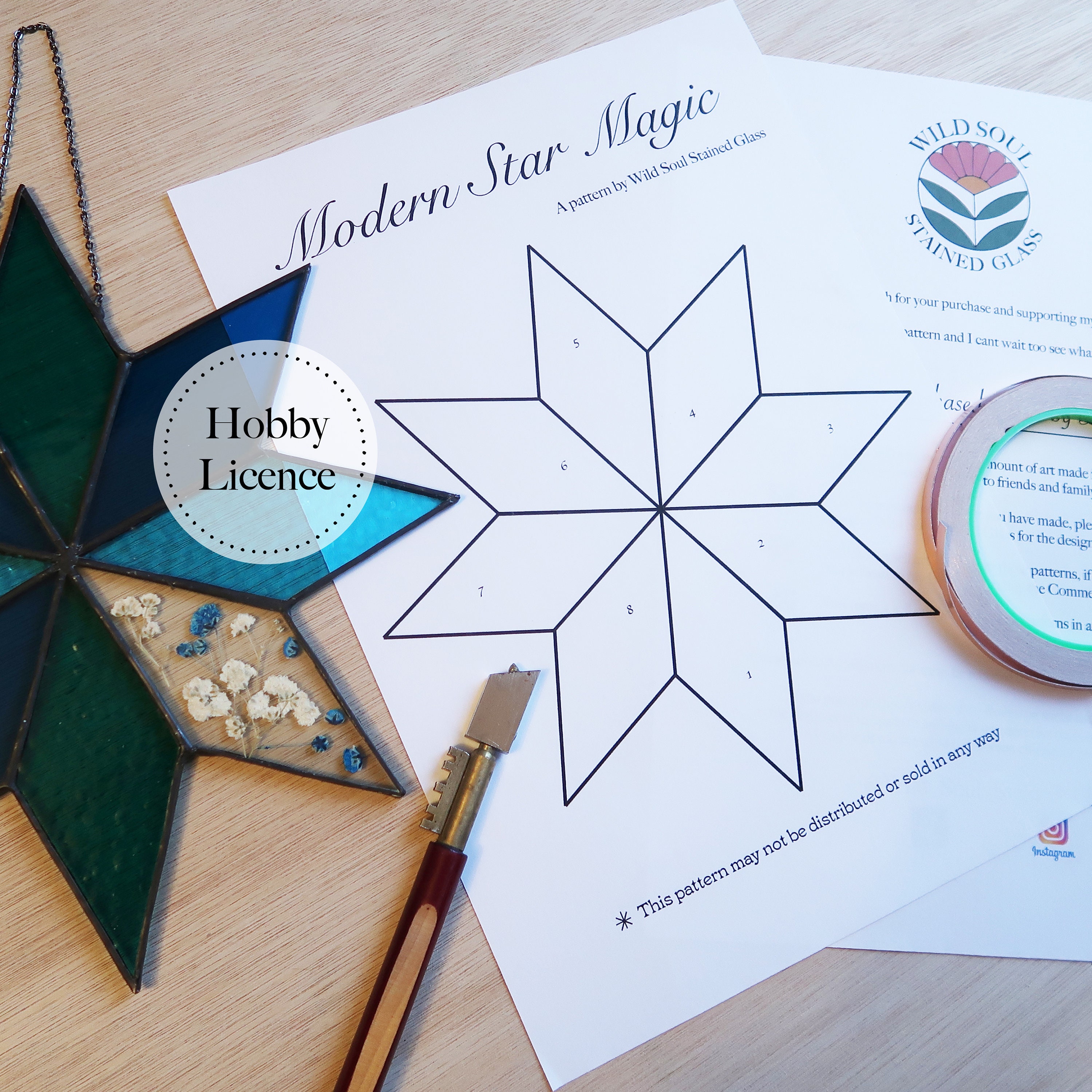 Stained Glass Pattern Stained Glass Pattern Digital - Etsy