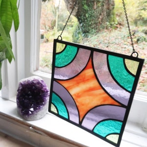 Boho Stained Glass Pattern, Stained Glass Pattern, Digital Download ...