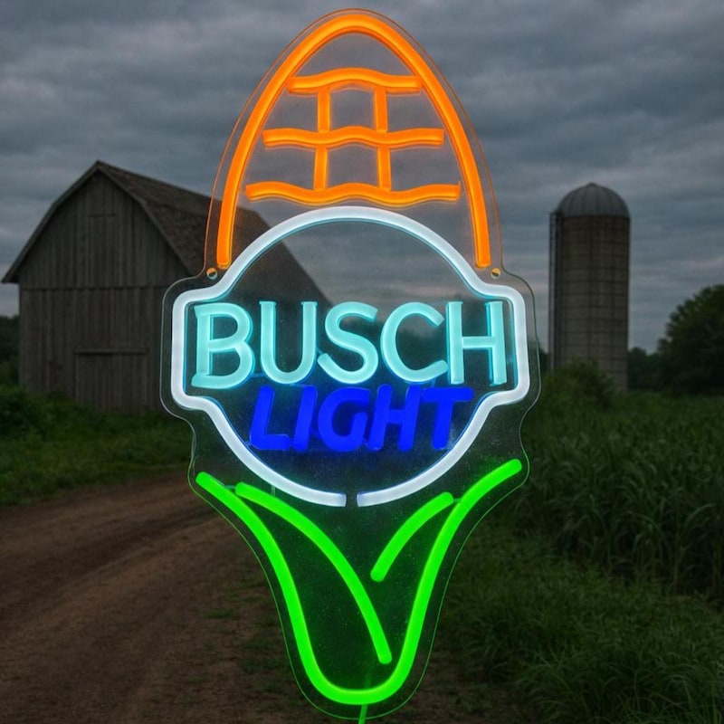 Neon Corn Sign - Etsy