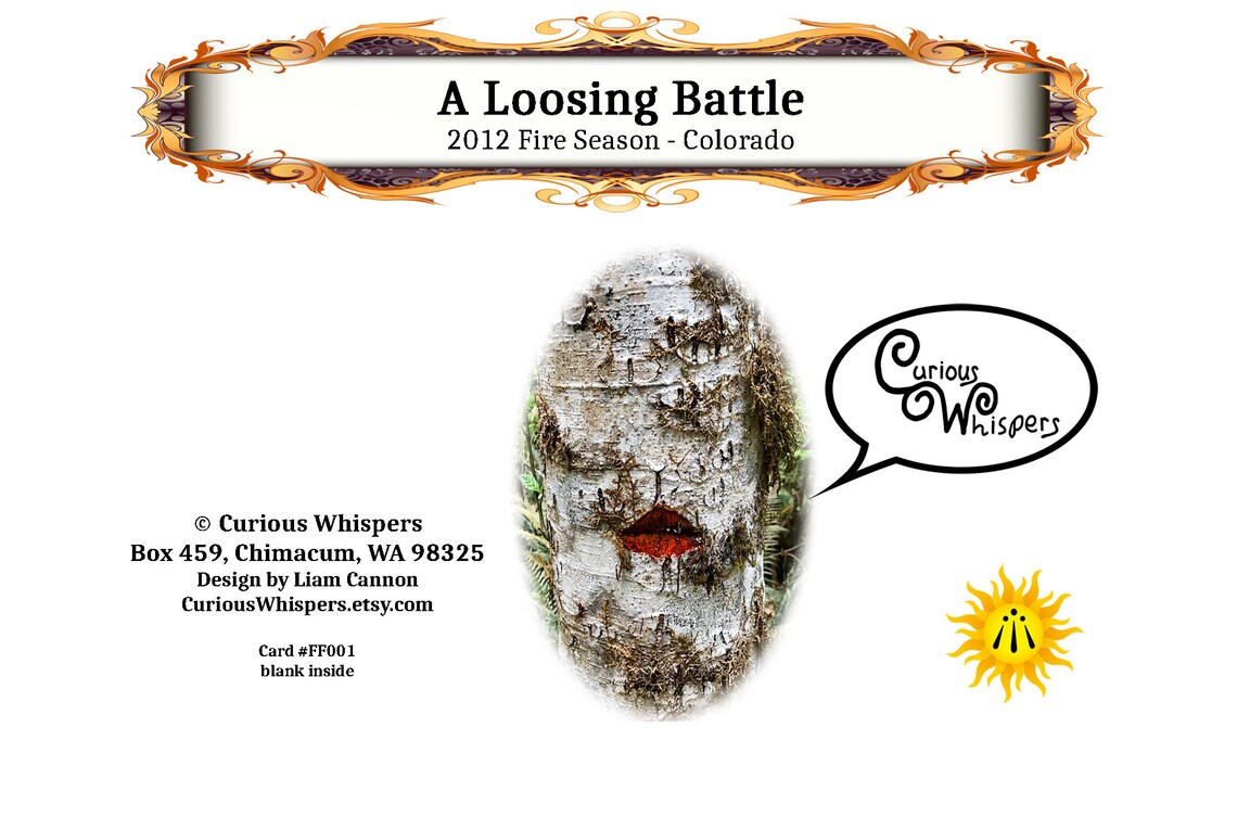 A Loosing Battle - Greeting Card - Etsy
