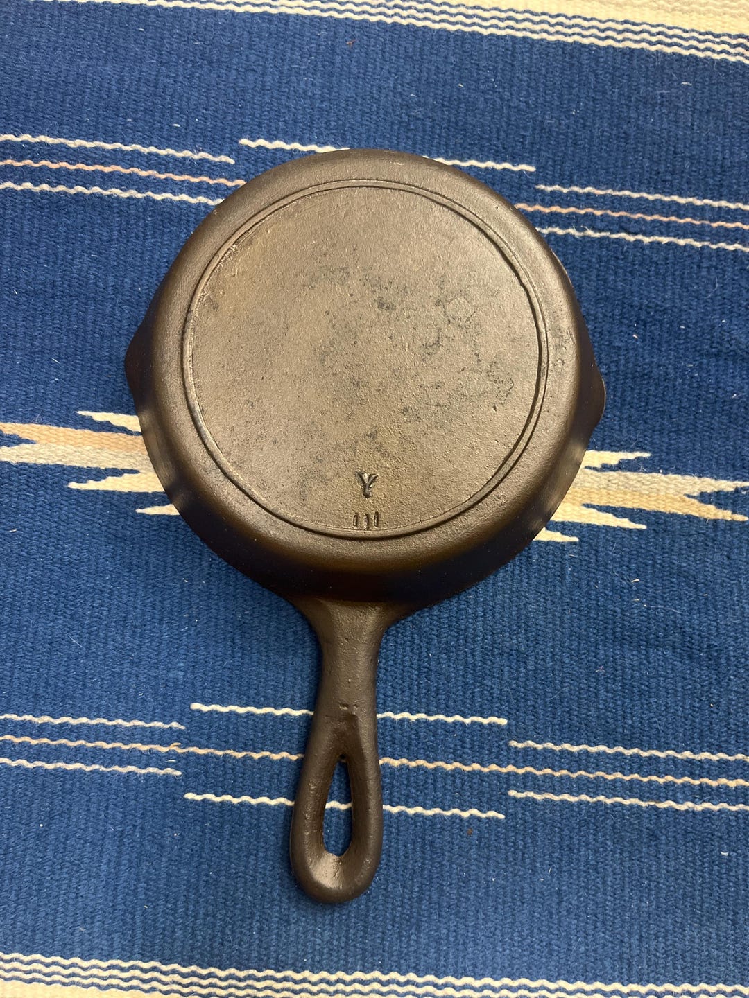 Lodge #3 No Notch Skillet - Etsy
