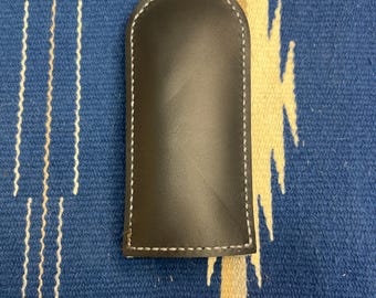 Tooled Leather Cast Iron Handle Cover - Etsy